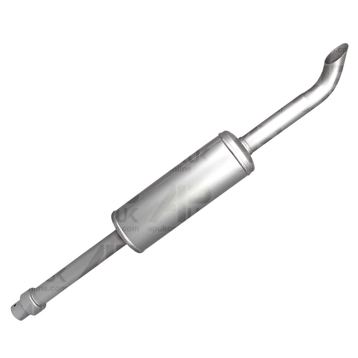 Ford New Holland Tractor Curved Silver Exhaust Silencer Pipe | APUK Online