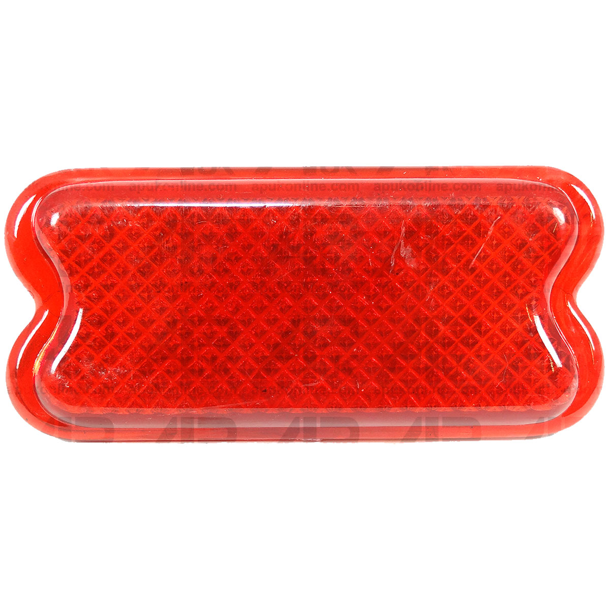 Fordson Tractor Red Tail Rear Lamp Light Lens 48 x 10 x 50mm | APUK Online