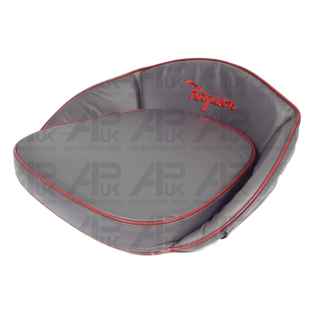 Massey Ferguson Grey Seat Pan Cushion Embroidered | APUK Online