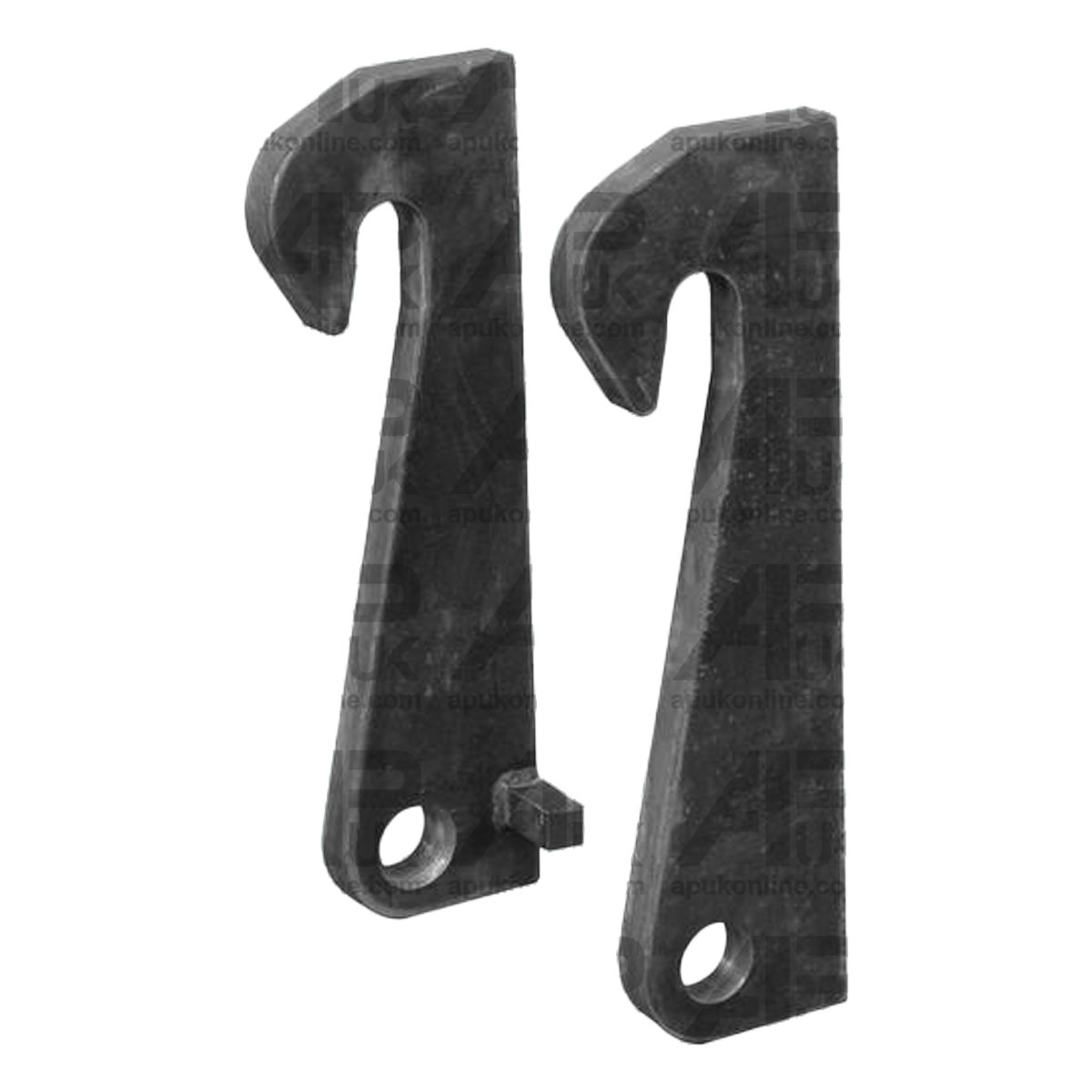 Loader Brackets LH/RH Weld on Pair for Claas Scorpion Telehandler ...