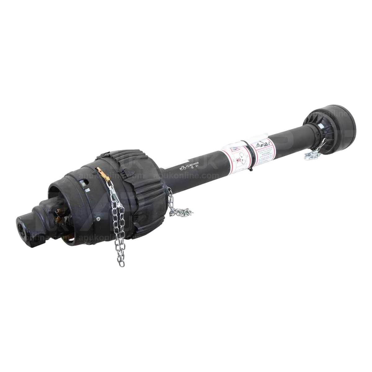 Complete PTO Shaft Assembly 1020mm 80° Wide Angle to QR Tractor | APUK ...