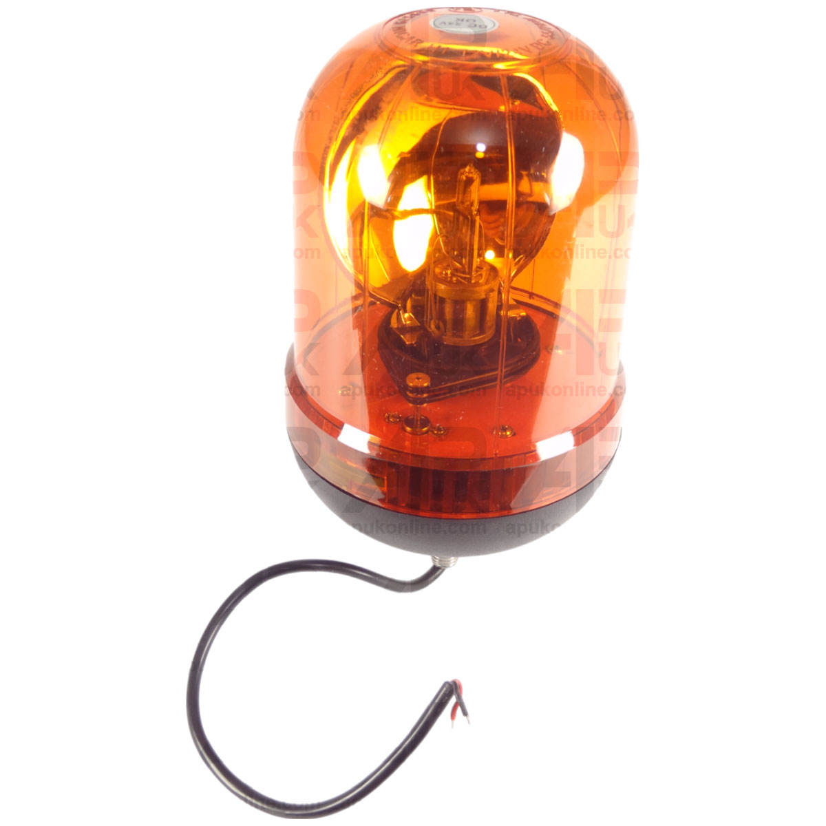 Halogen Beacon Amber Light 24V for Trailer Plant Machine Tractor | APUK ...