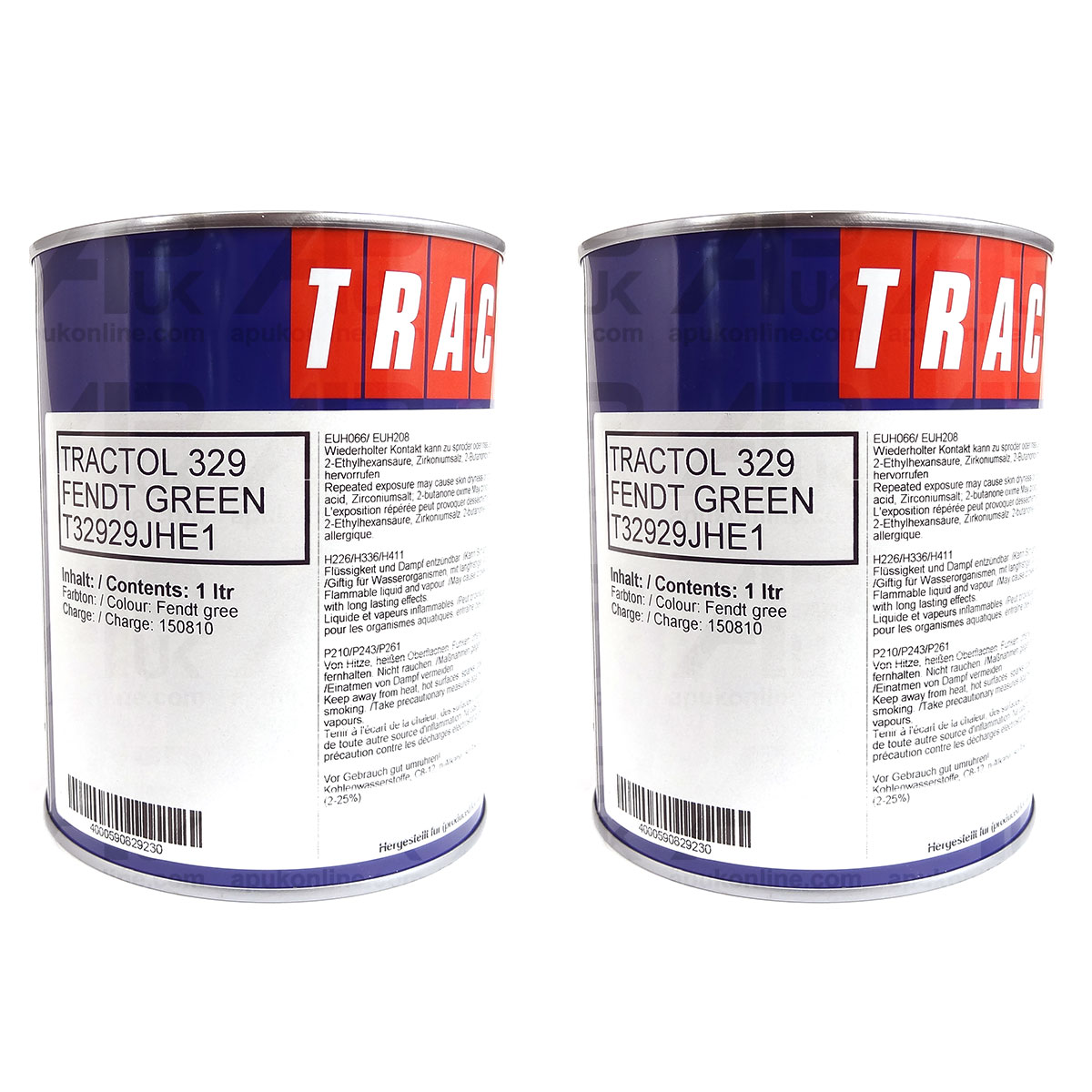 Fendt Tractor 2 Litre Green Tractol Paint | APUK Online