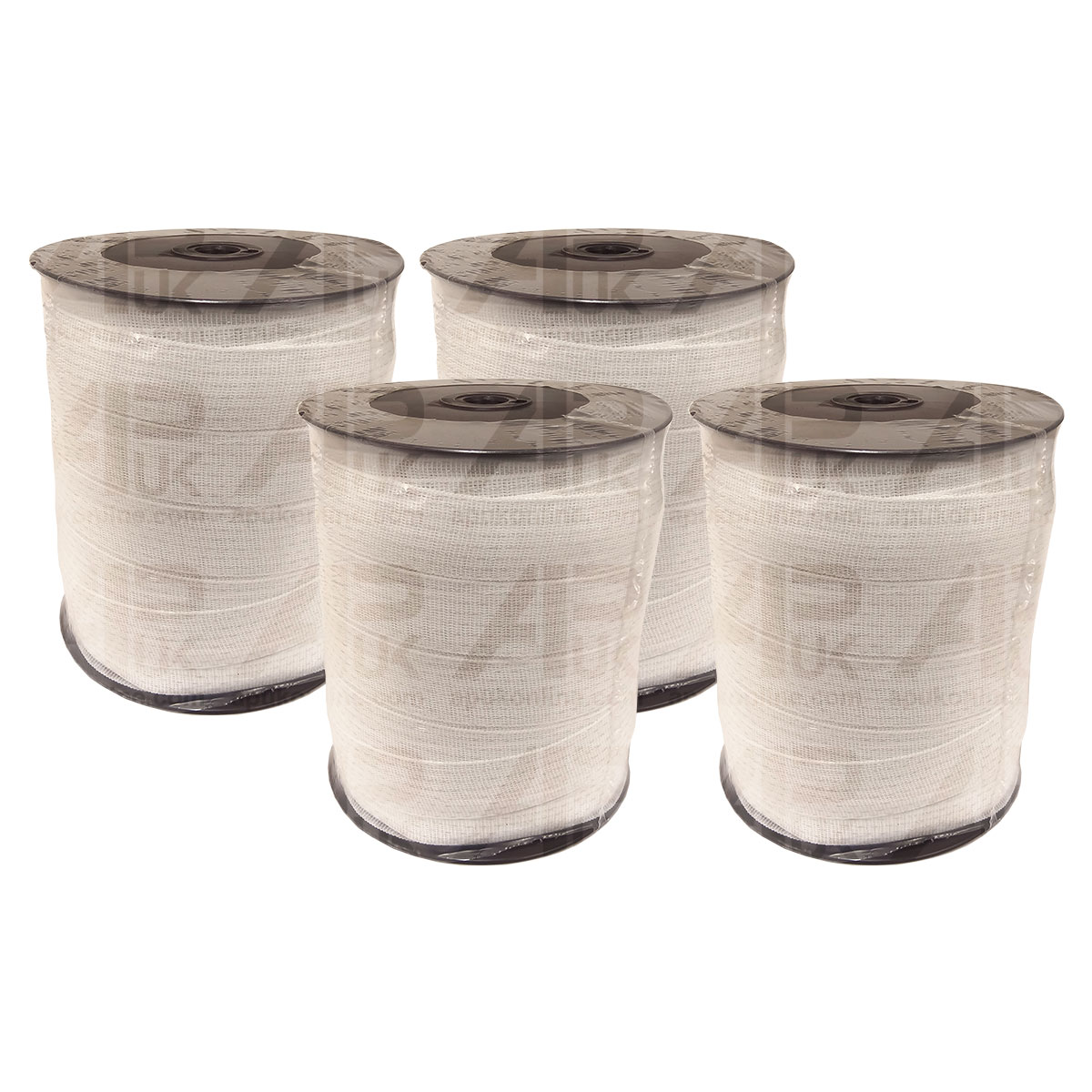 4x Electric Fence Poly Tape White Paddock Ribbon 200m x 40mm | APUK Online