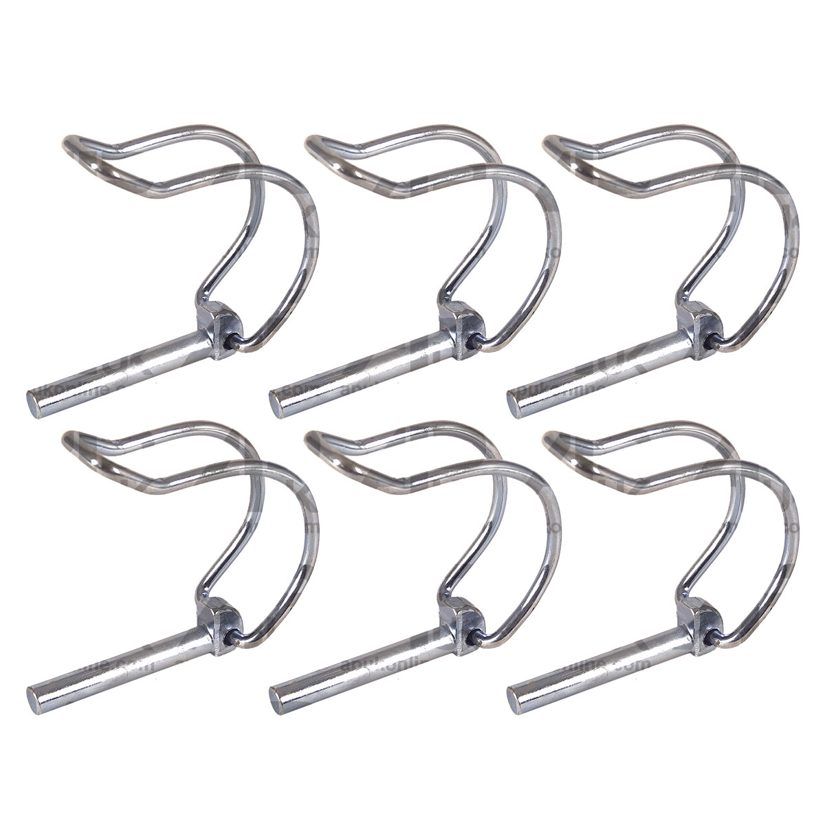 6x Trailer Tractor Truck Horse Pipe Tube Lynch Pin 6mm x 40mm | APUK Online