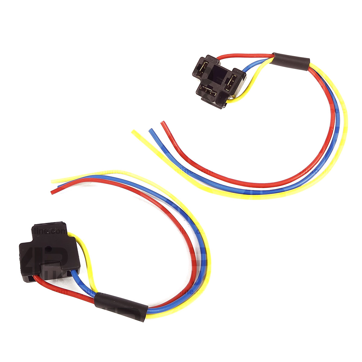 2x Massey Ferguson Tractor Light Lamp Wire Plug Socket Wire 3 Pin ...