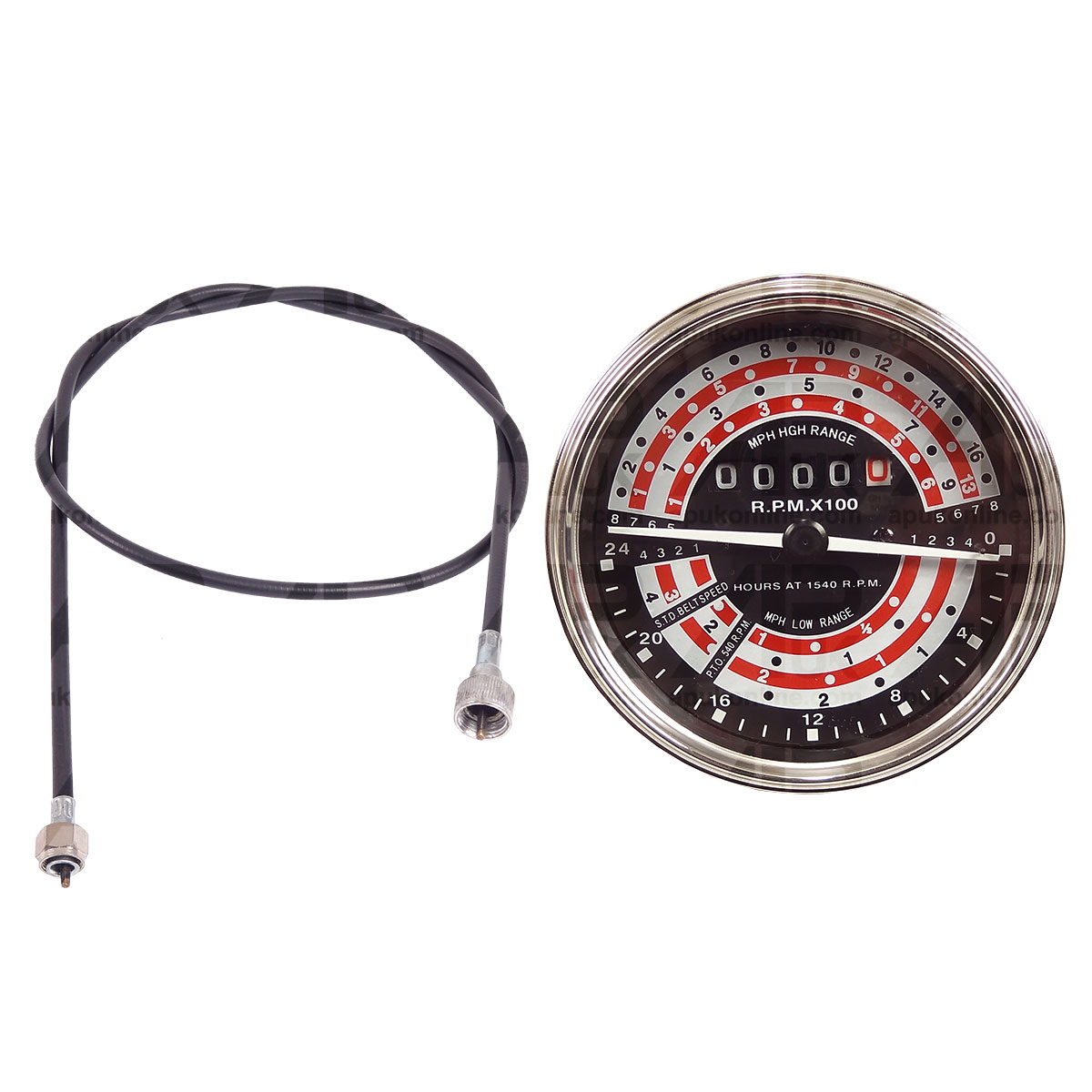 Massey Ferguson Tractor Tachometer Rev Gauge & Tacho Drive Cable | APUK ...