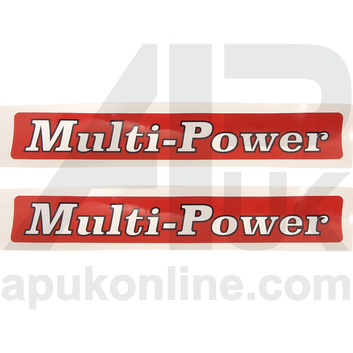 2x Massey Ferguson Tractor Multi Power Decal Sticker | APUK Online
