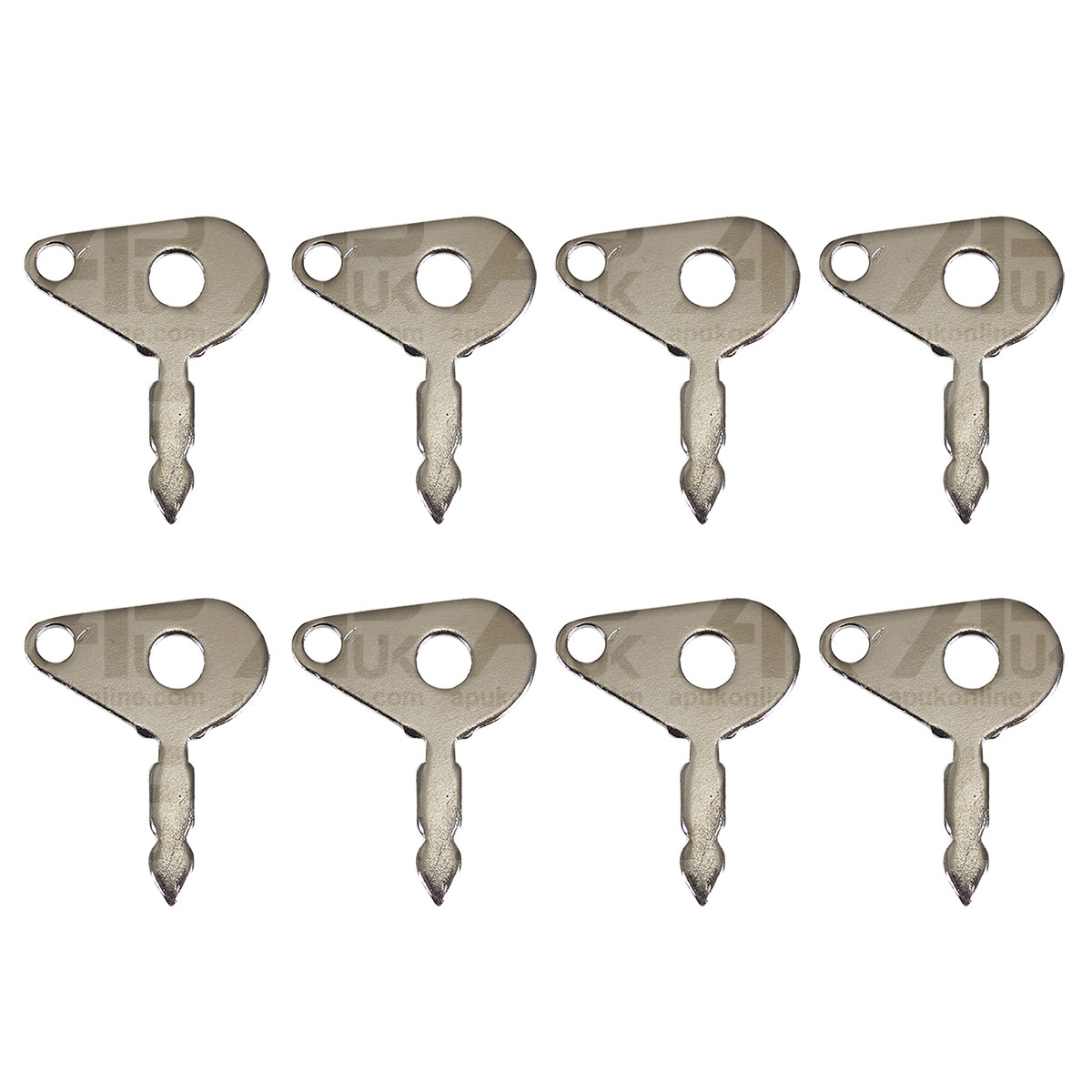 8x Ignition Switch Spare Key for Leyland Marshall Nuffield Lucas | APUK ...