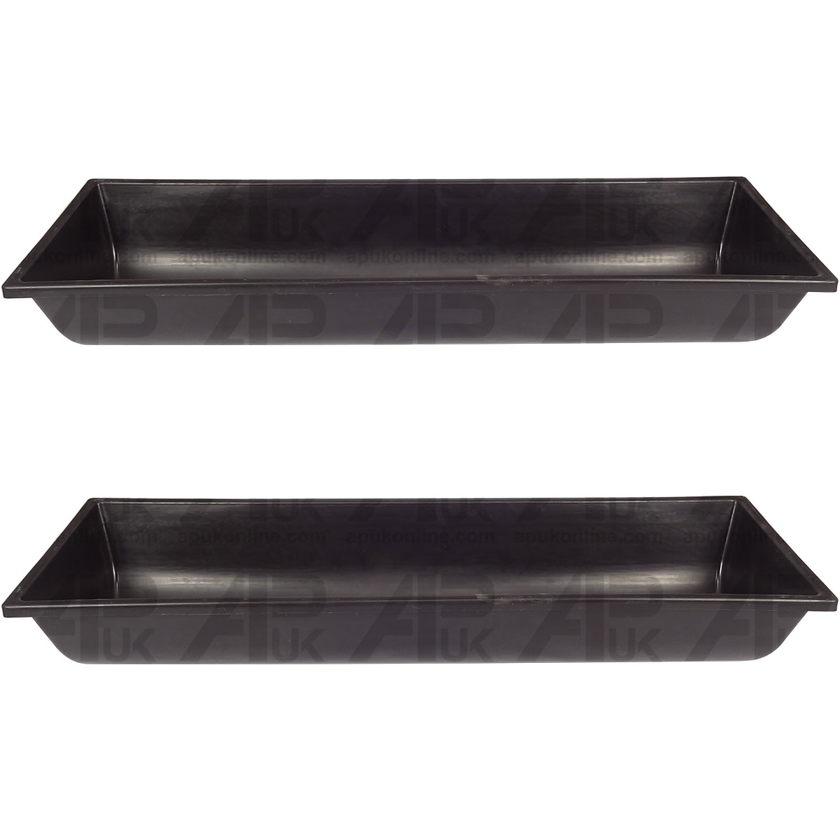 2 Garden Flower Herb Pot Planter 1m 100cm 3ft Trough Plastic Plan ...