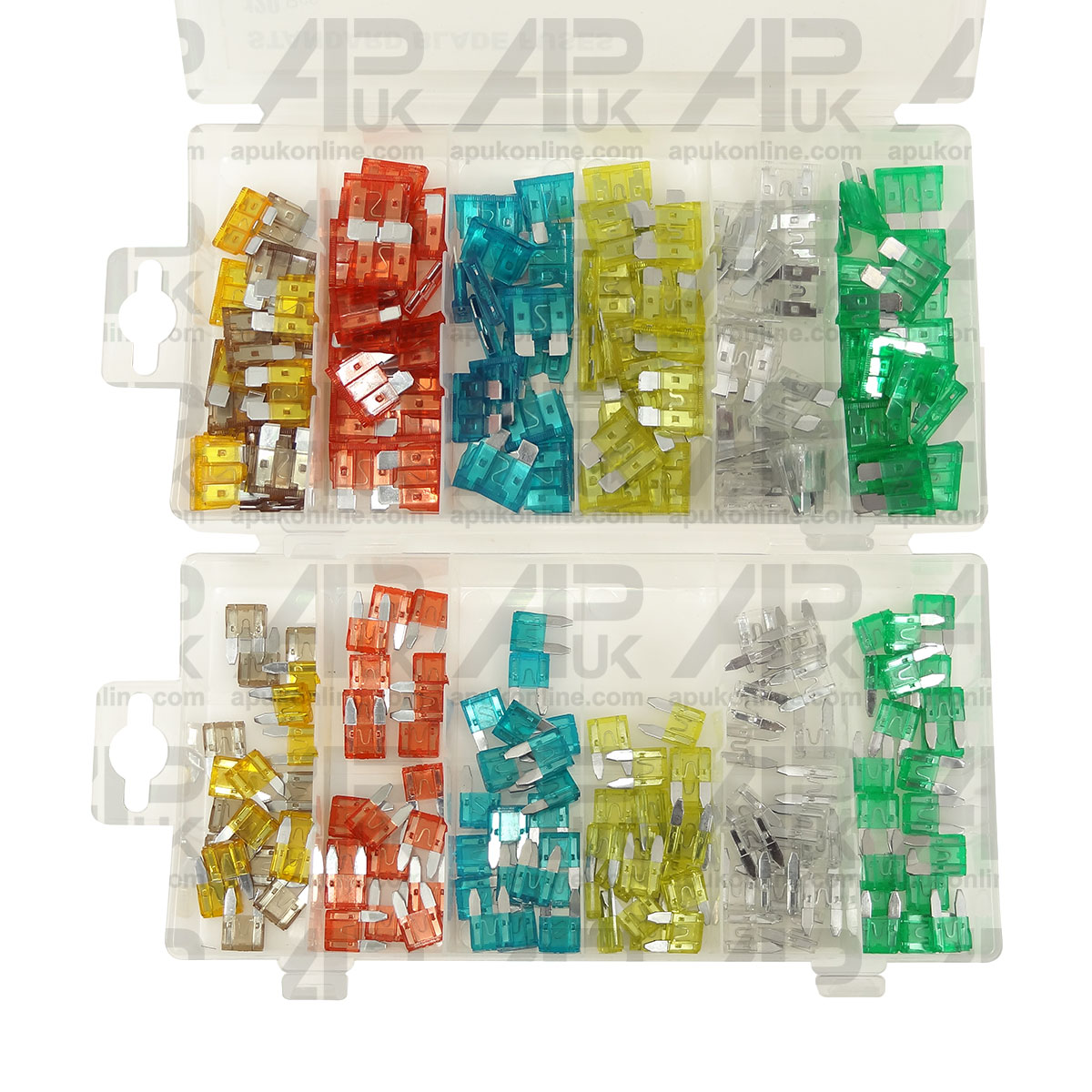 240pc Mixed Fuses 120 Standard & 120 Mini blade Car Auto Tractor | APUK ...