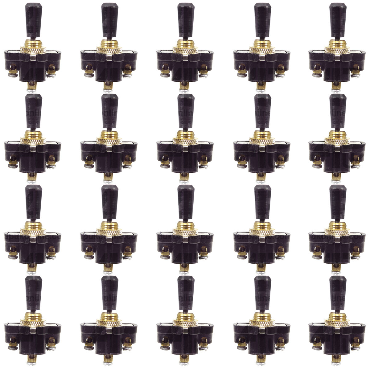 20x 12V Toggle Flick Switch ON/OFF/ON for JCB Dumper Mini Digger | APUK ...