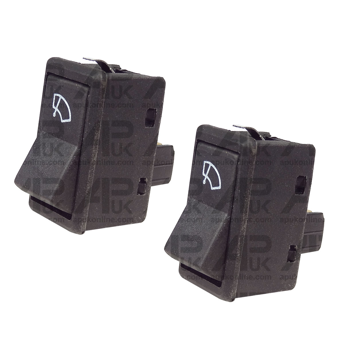 2x Windscreen Window Wiper Rocker Switch On/Off Vintage Classic K ...