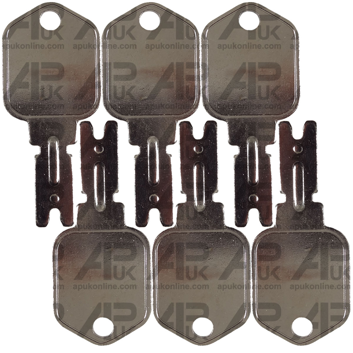 6 Ignition Key for Hyster Caterpillar Yale Clark Komatsu Forklift ...