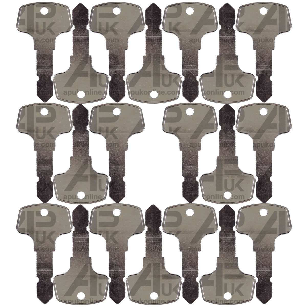 20x Ignition Keys for Kubota B Series Backhoe Loader Case New Hol ...