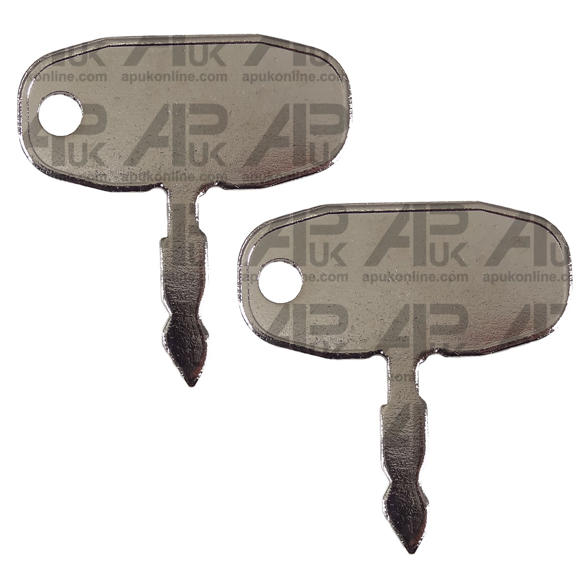 2x Lucas Ignition Key for David Brown Mahindra Shibaura Tractor V ...