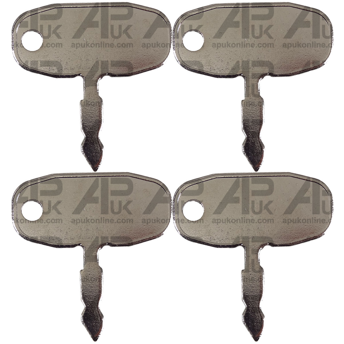 4x Lucas Ignition Key for Massey Ferguson Landini Nuffield Leylan ...