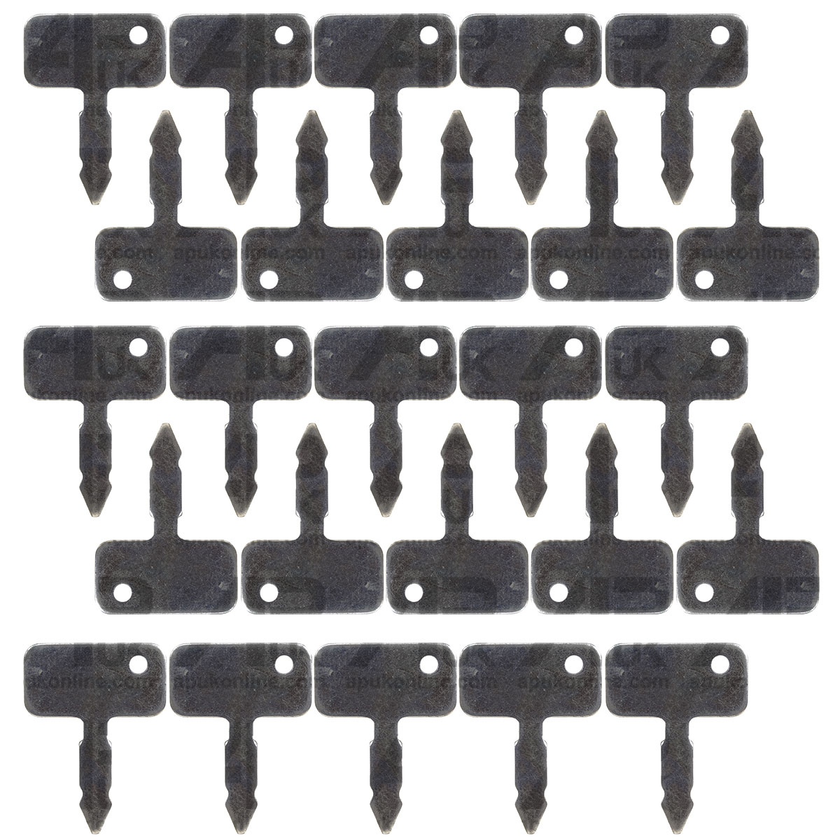 25x Lucas Ignition Switch Key for Massey Ferguson Landini Nuffiel ...