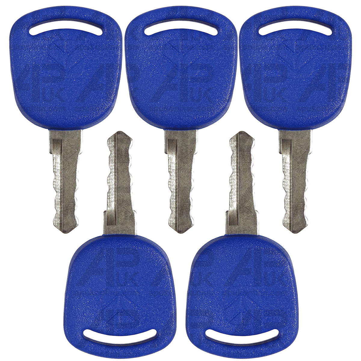 5 Ignition Switch Key for Ford New Holland TM130 TM135 TM140 TM15 ...