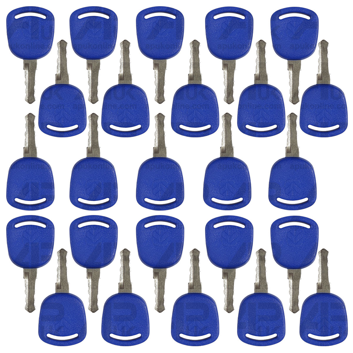 25x Ignition Switch Key for Ford New Holland TM65 TM175 TM180 TM1 ...