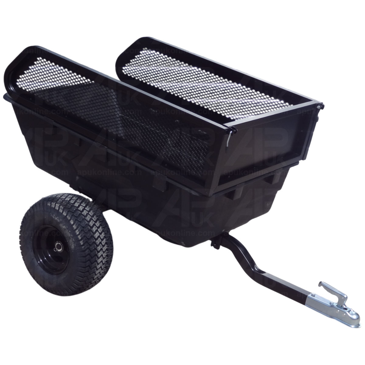 ATV Quad Tipper Trailer with Mesh Panels for Compost Gravel Soil | APUK ...